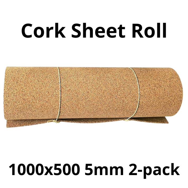 Cork Sheet Roll 1000x500mm - 5mm Thickness | High-Quality Cork Sheets ...