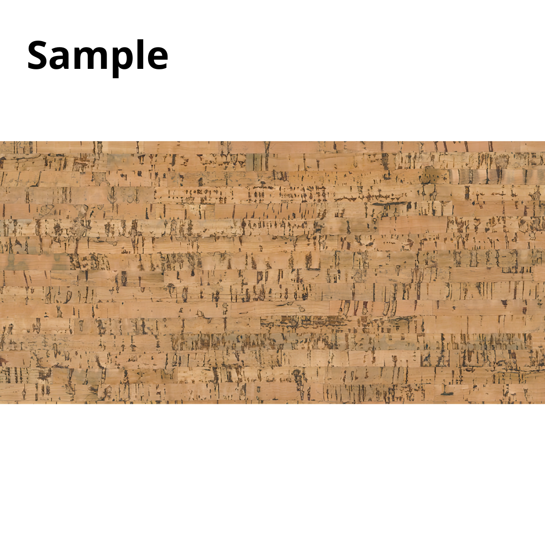 Decorative Cork Wall Tiles - Canvas Sample | 1 Strip | Cork System ...